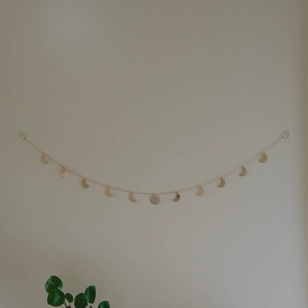 Moon Phases Wall Garland from Metrix Jewelry - Morpho Market